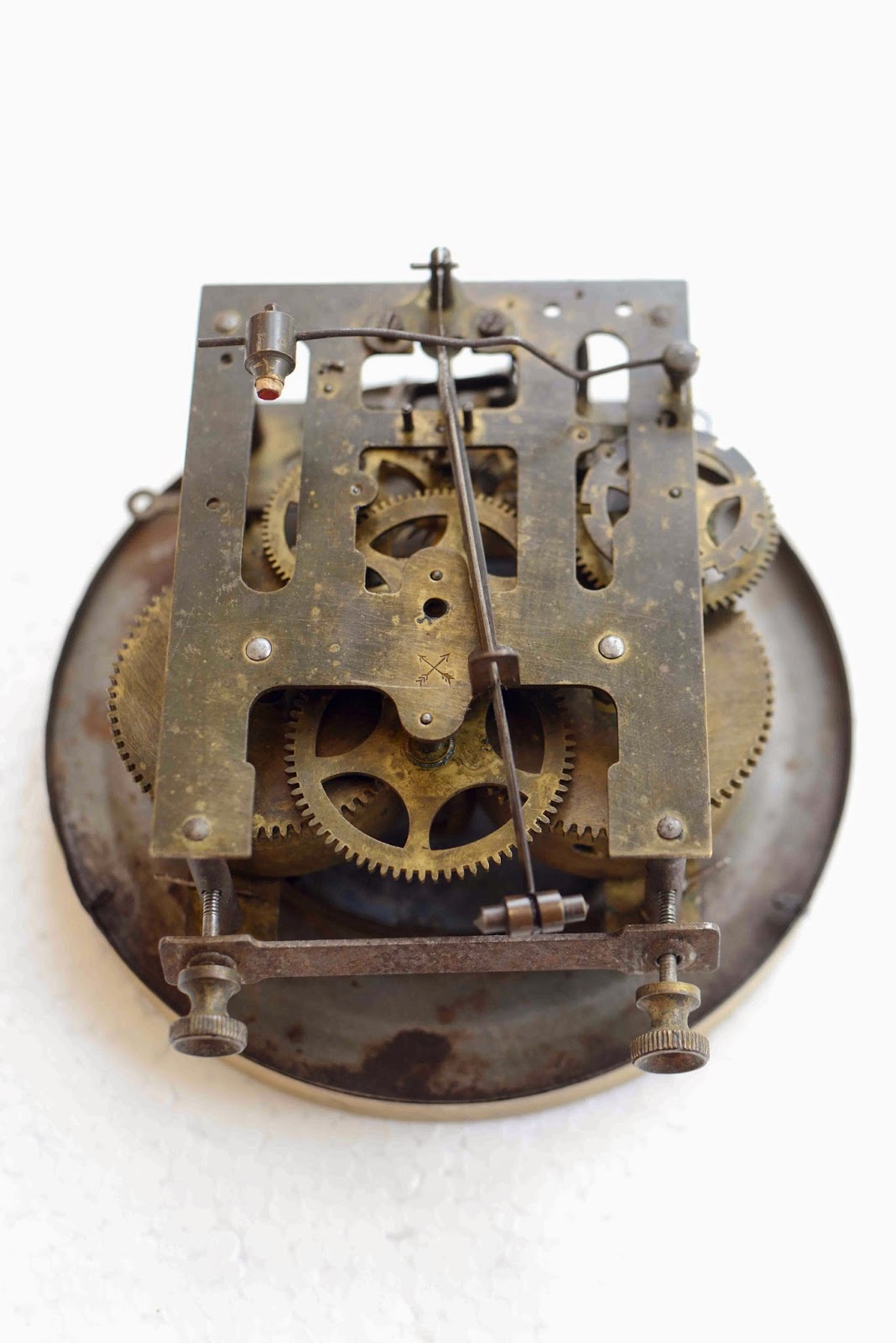 Old Vintage Gallery: Antique HAC RA Wall Clock Circa Early 1900