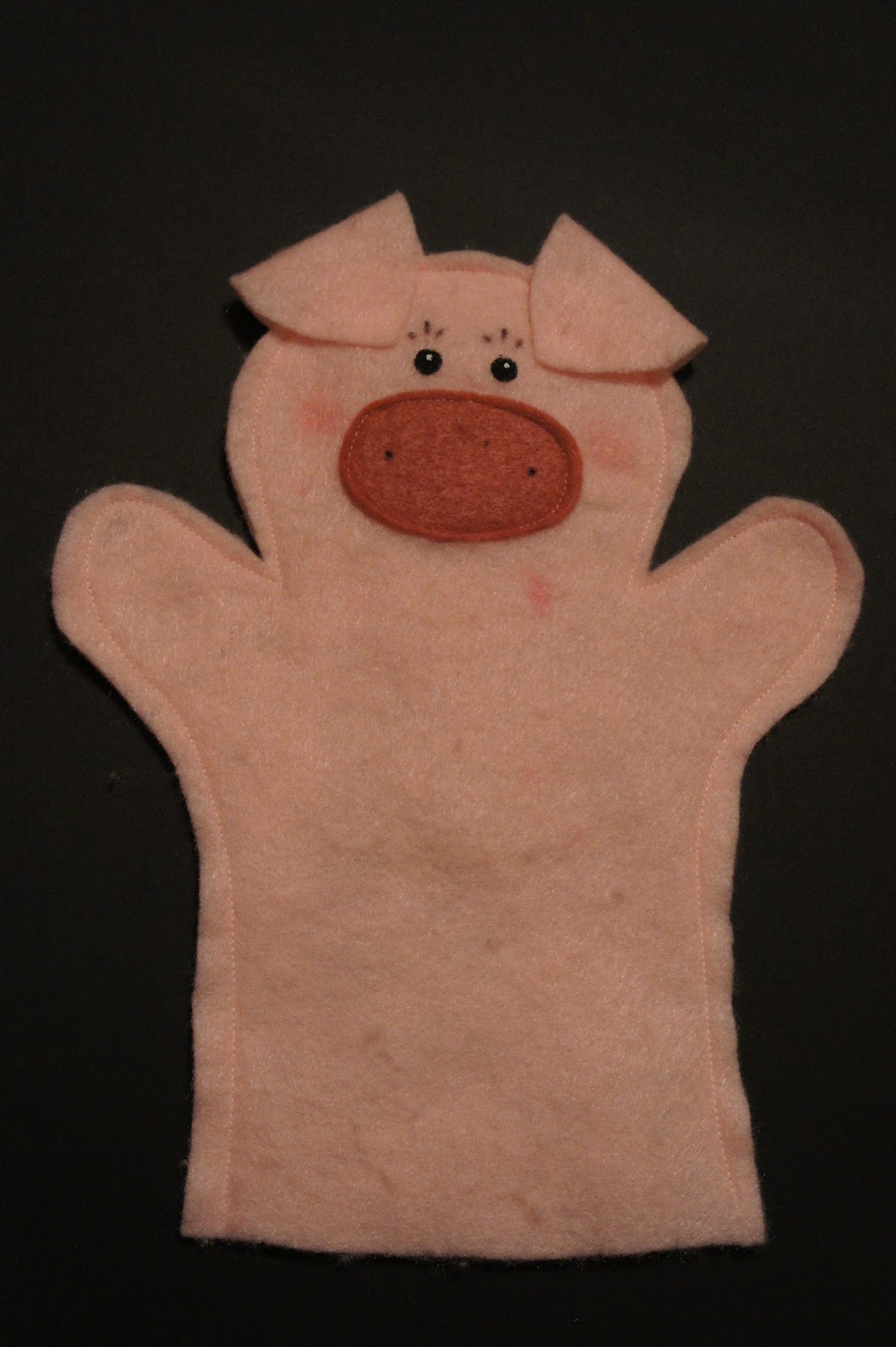 See Jo Sew: Pig Puppet