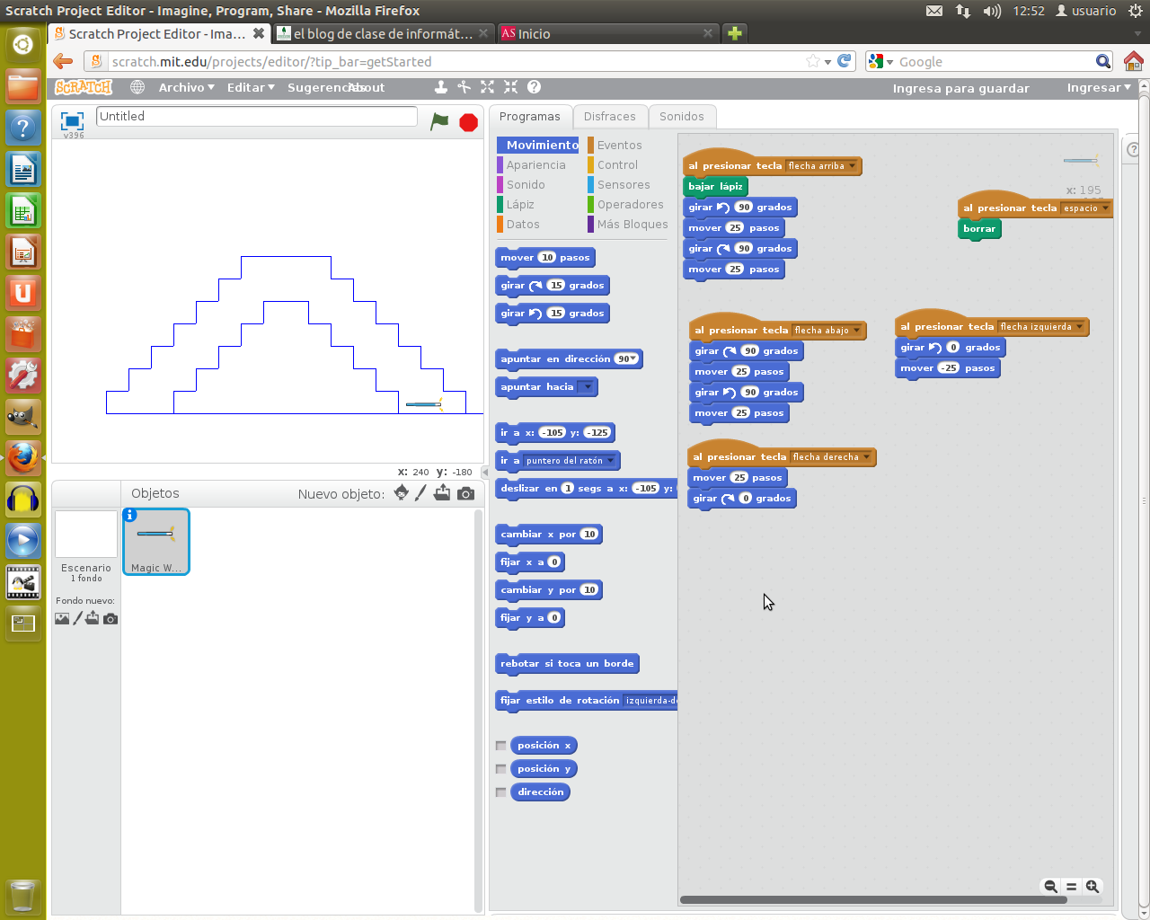 El Blog De Anna: Segundo proyecto con Scratch