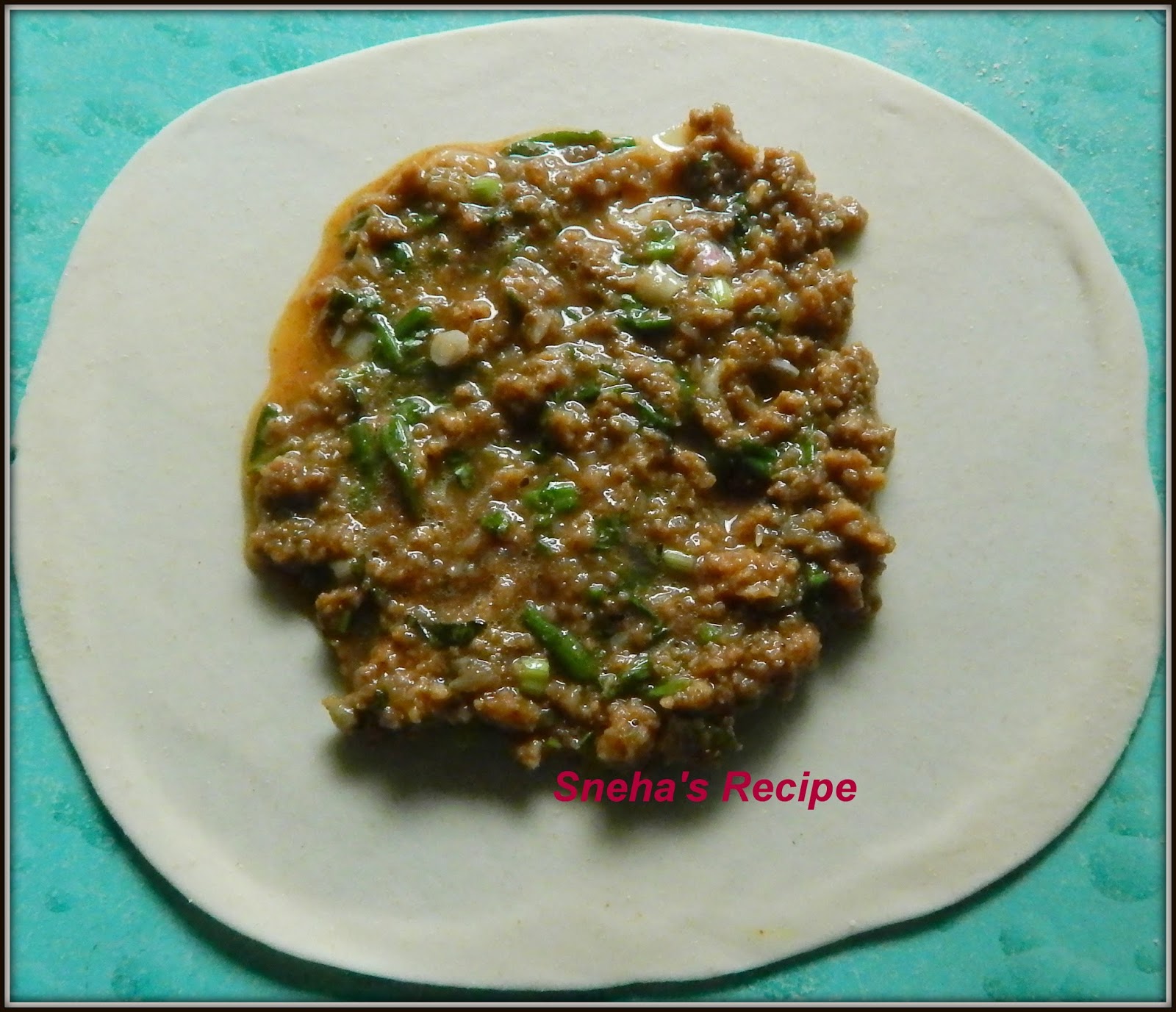 MURTABAK – A Savory Pan Fried Bread of SAUDI ARABIA - Sneha's Recipe