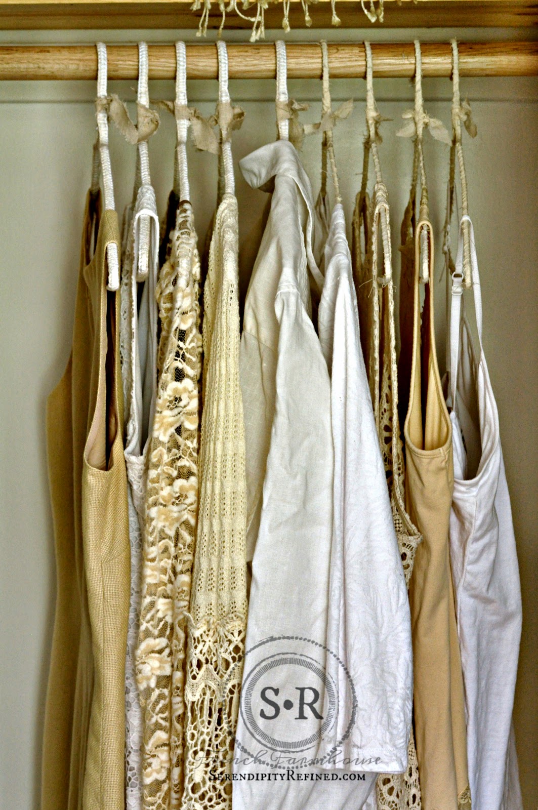 Serendipity Refined Blog: Non-Slip Yarn and Cloth Covered Hanger ...