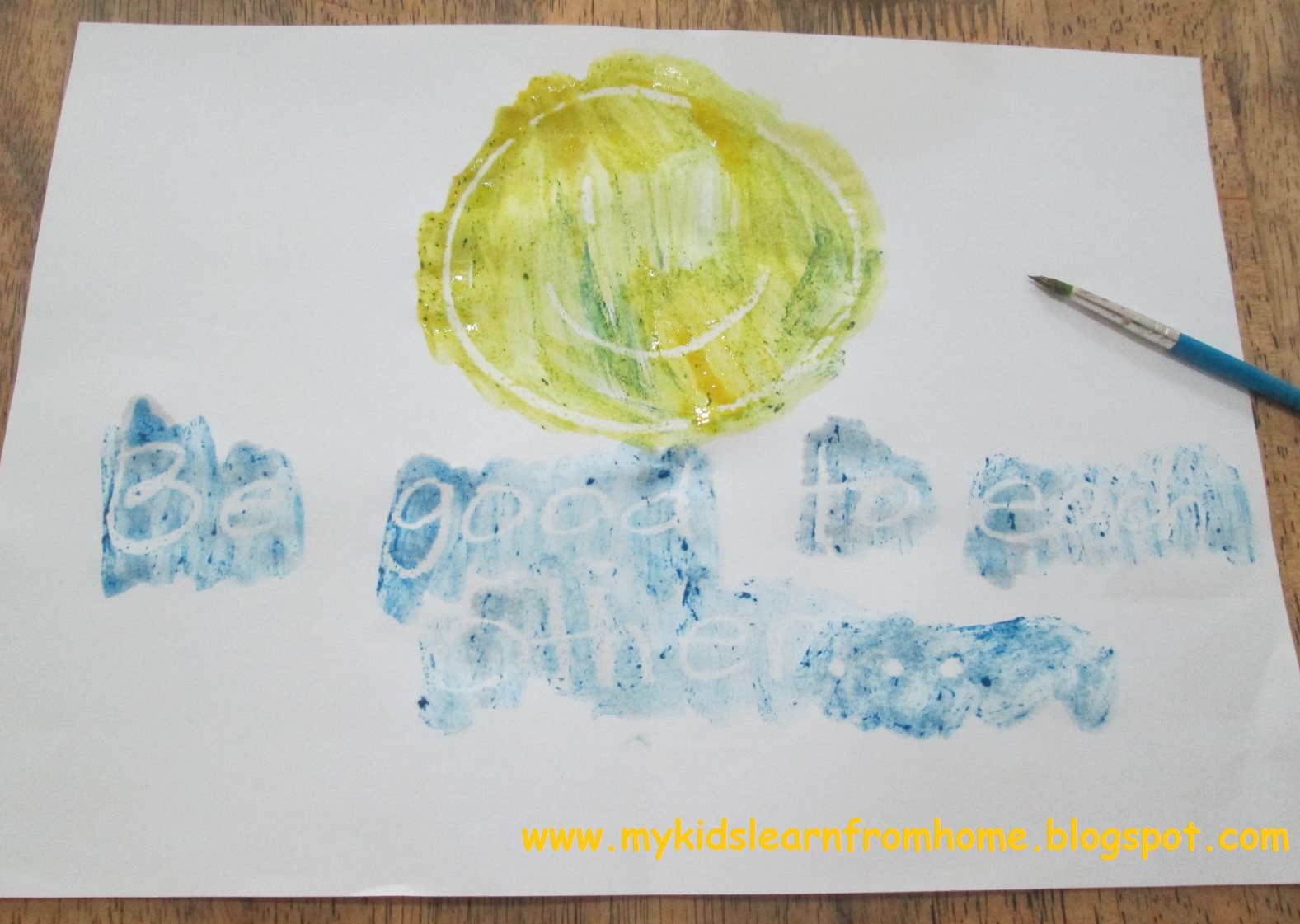My Kids Learn from Home: Make a Secret Message Using Crayons