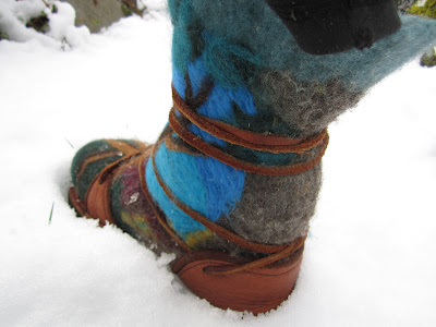 Mystic Orb: How to MakeThe Coolest Wool Boots Ever, Easily