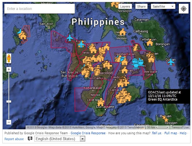 Active Care EMS: Path of Typhoon YOLANDA (HAIYAN)
