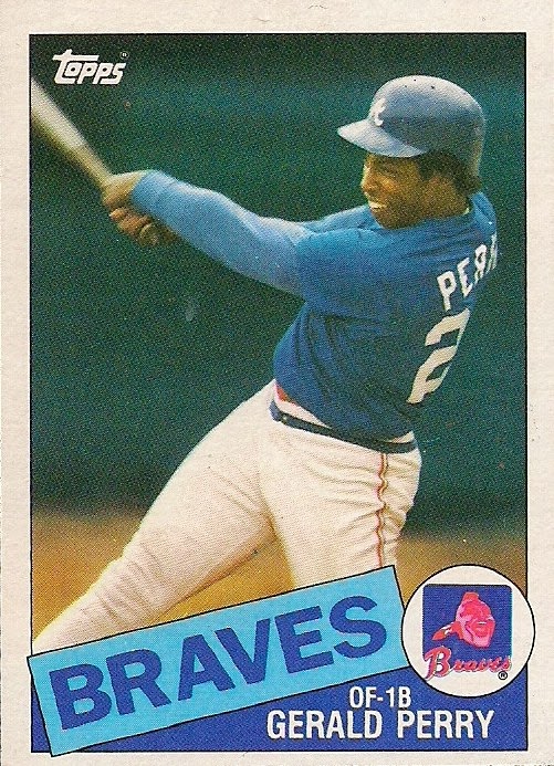 1985 Topps: #219 - Gerald Perry