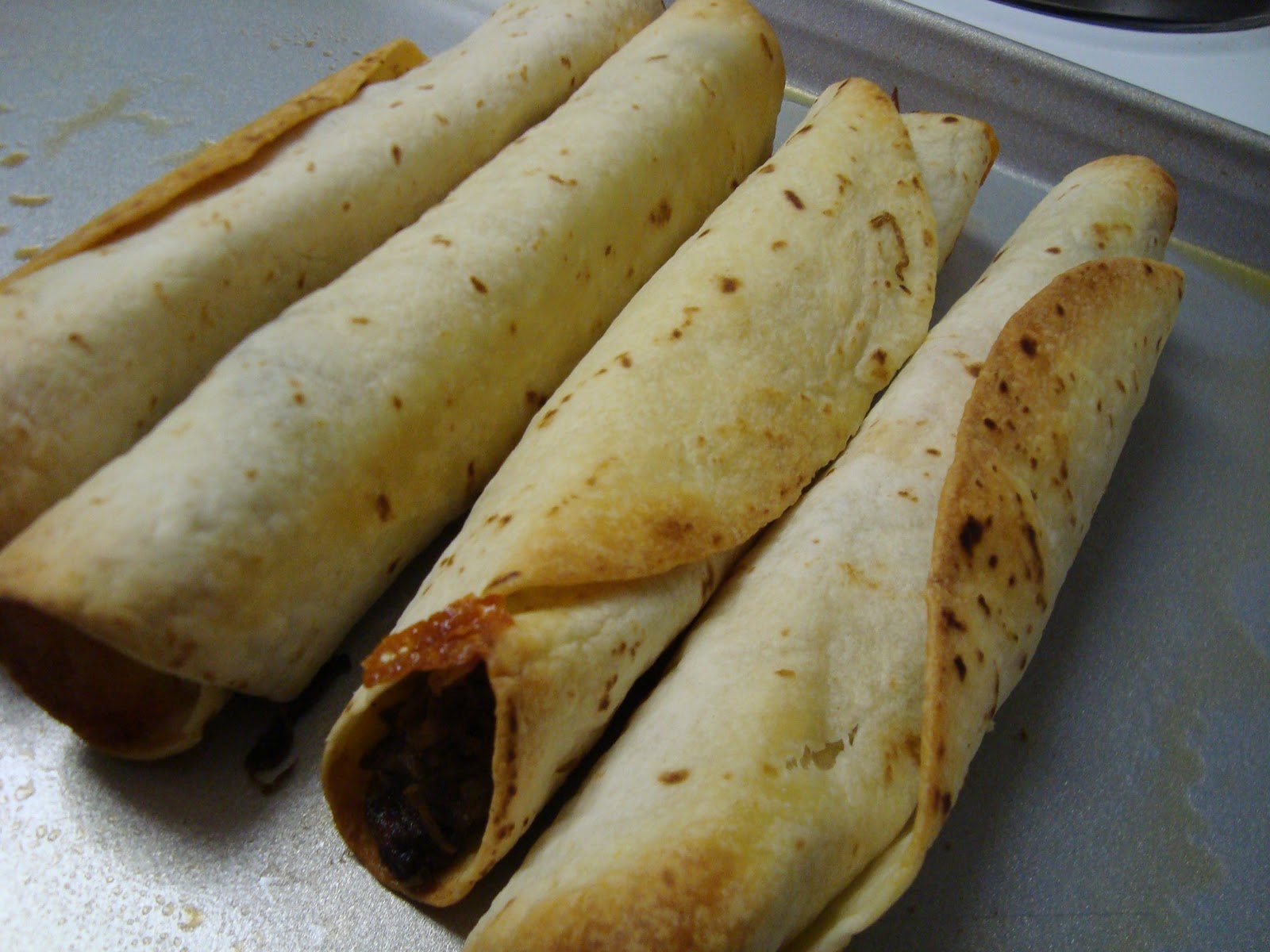 A Little Cooking: Shredded Beef Flautas