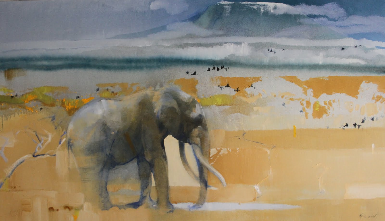 FRESH PAINT : KEITH JOUBERT ART: Exposure, Lava Flow