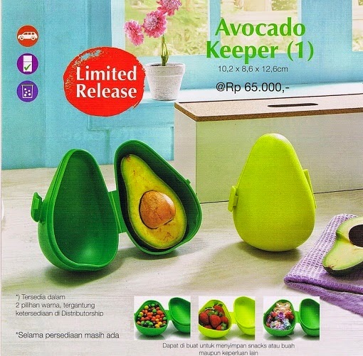 Avocado Keeper Tupperware - Pusat Belanja Tupperware Online Terpercaya