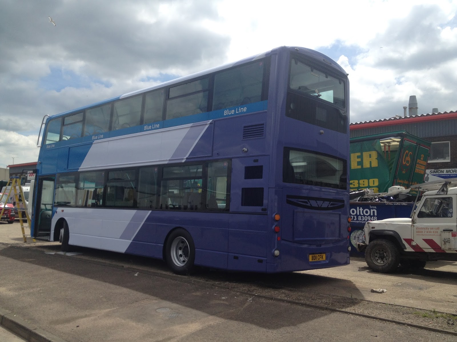 Ryan's Bus Blog: Blue Line livery revealed: First Norwich