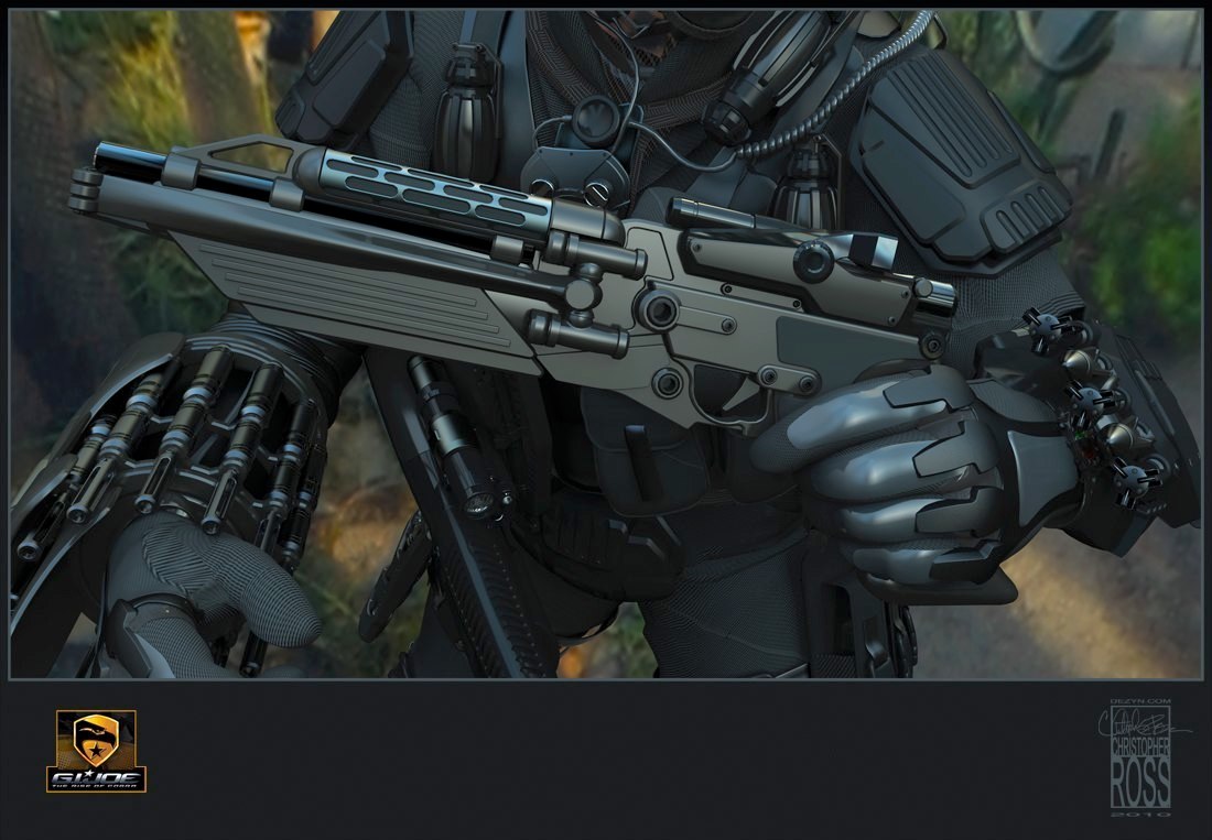 'G.I. Joe: The Rise of COBRA' Weapons Designs by Christopher S. Ross ...