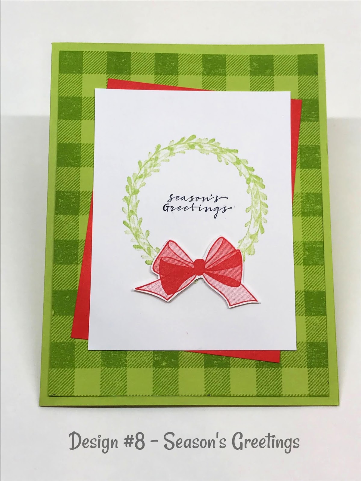 scrap sprinkle crop: Christmas Card Buffet 2018