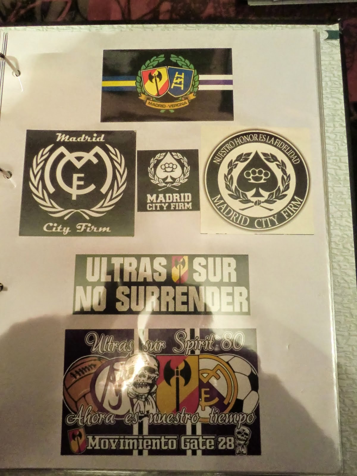 Ultras Sur | Ultras RMCF: Página 2 de pegatinas