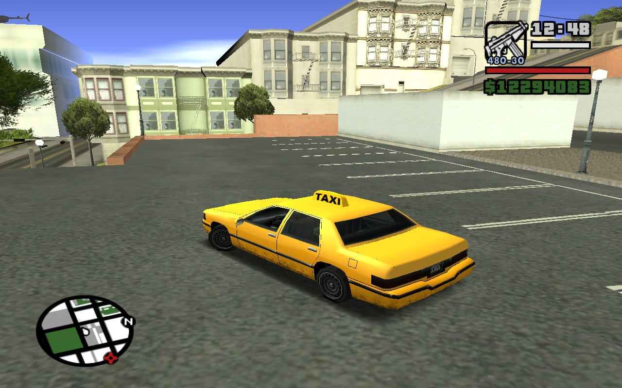 San Andreas Original Mod : Taxi Elegant
