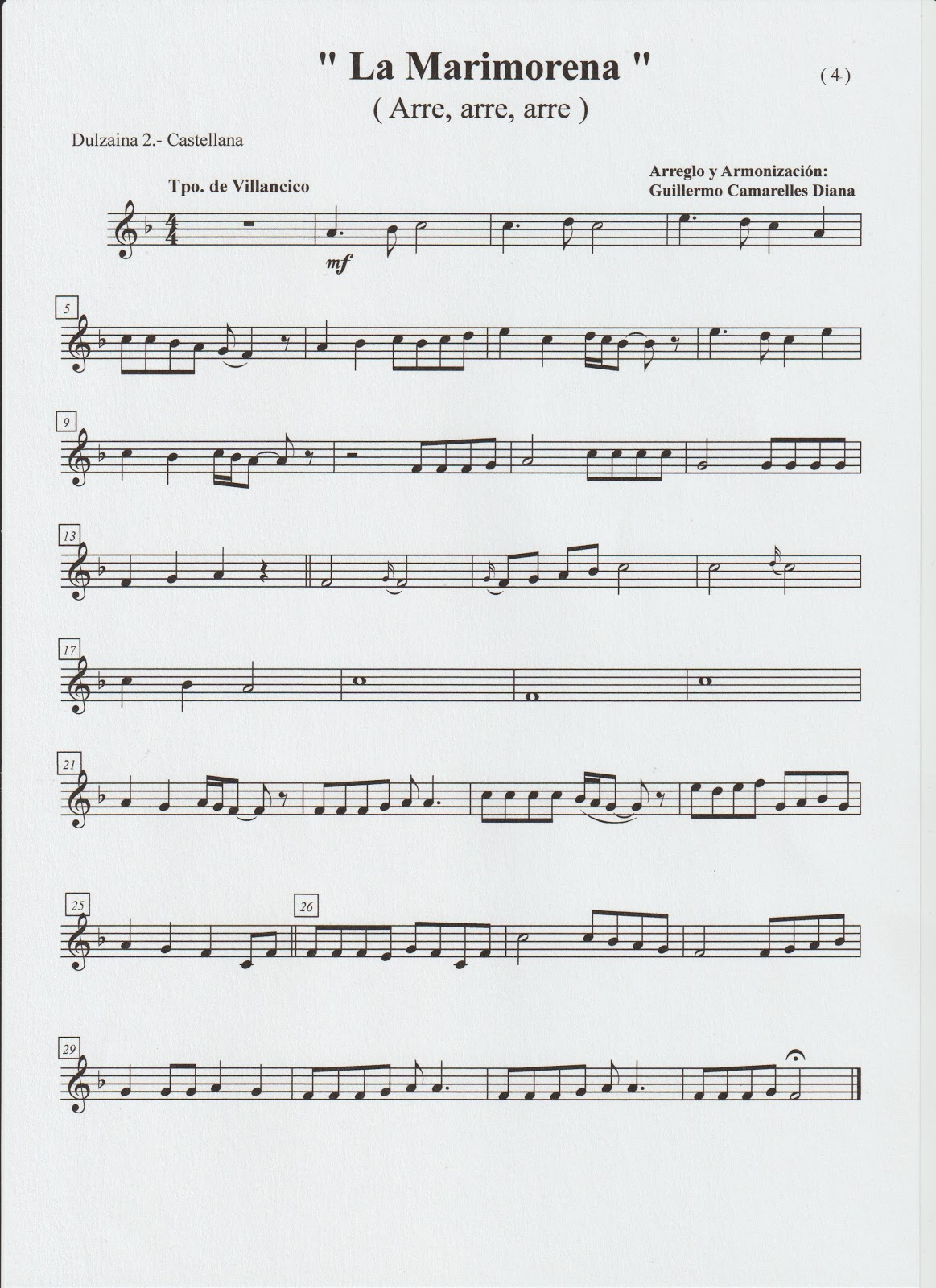 Música y Tradiciones de Guillermo Camarelles Diana: #La Marimorena con ...