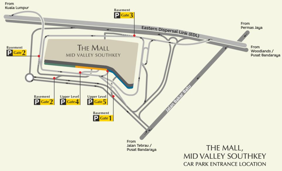 Mid Valley Southkey 入驻商家列表