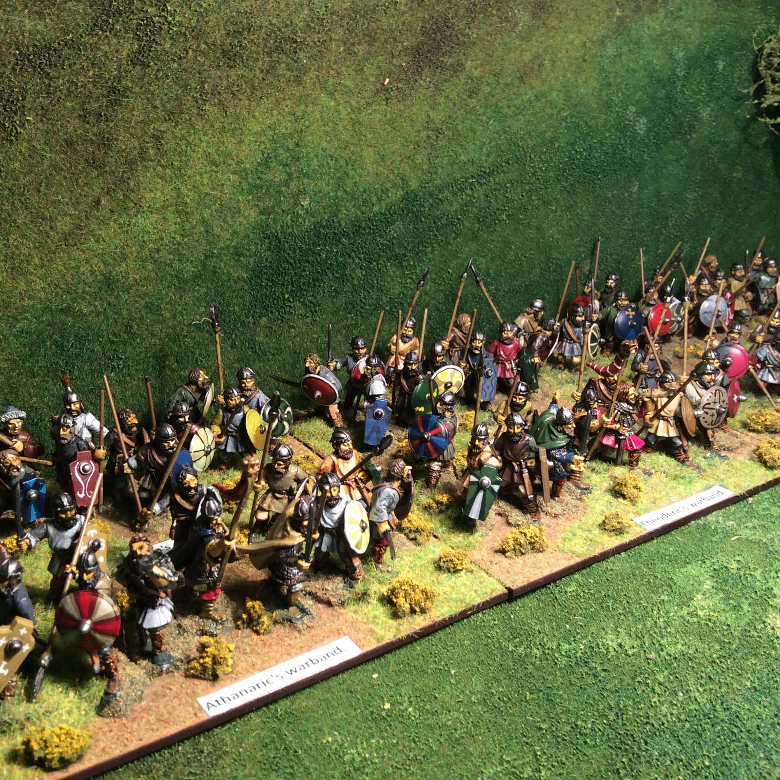 The Northumbrian Wargamer.: 28mm Visigoth infantry