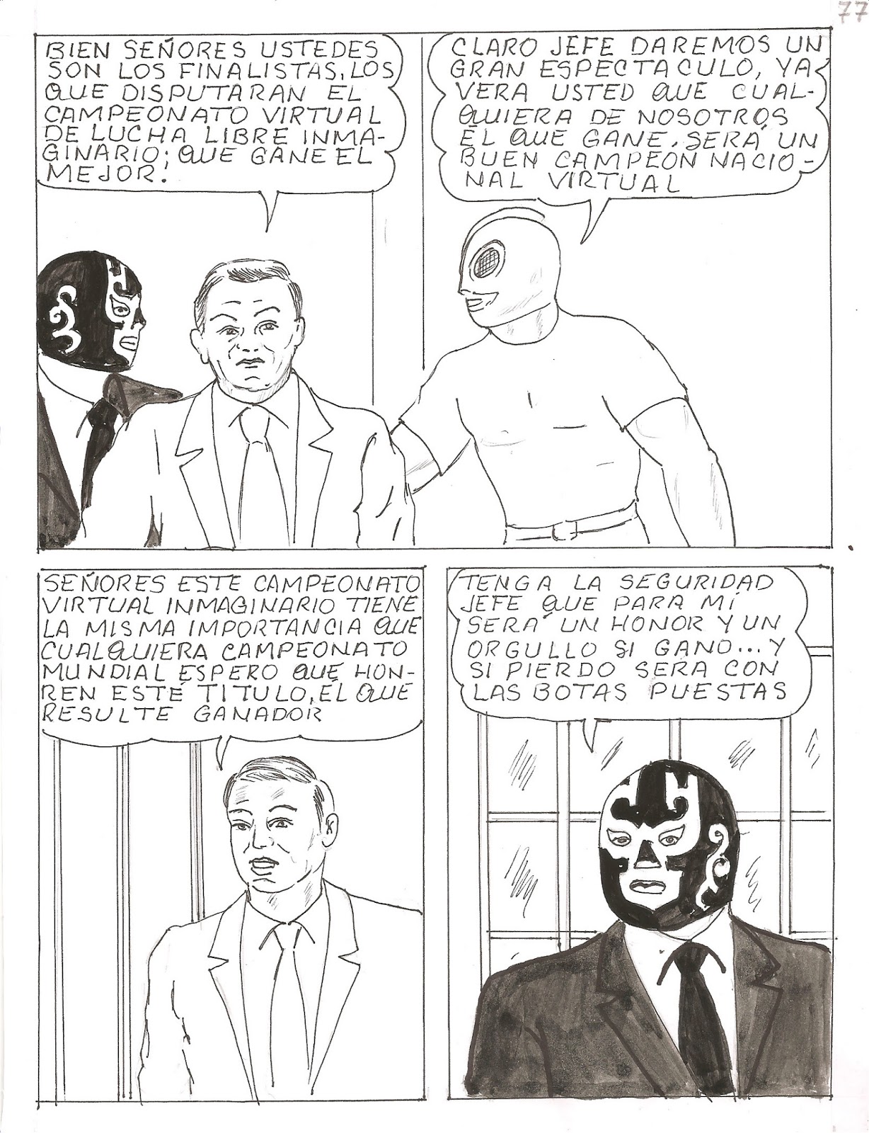 Comic & Historietas & Lucha Libre: historieta virtual de lucha libre ...