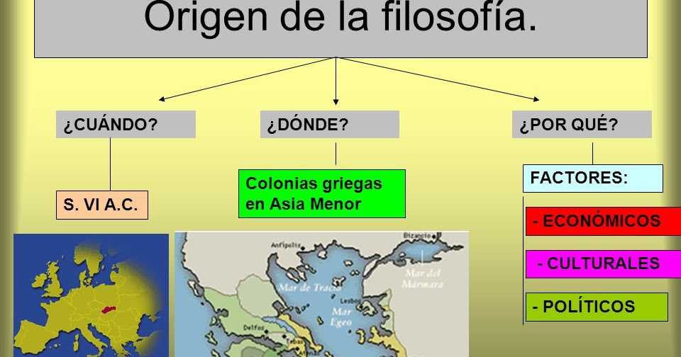 EL ORIGEN DE LA FILOSOFÍA: LOS PRIMEROS FILÓSOFOS GRIEGOS ("PRESOCRÁTICOS")