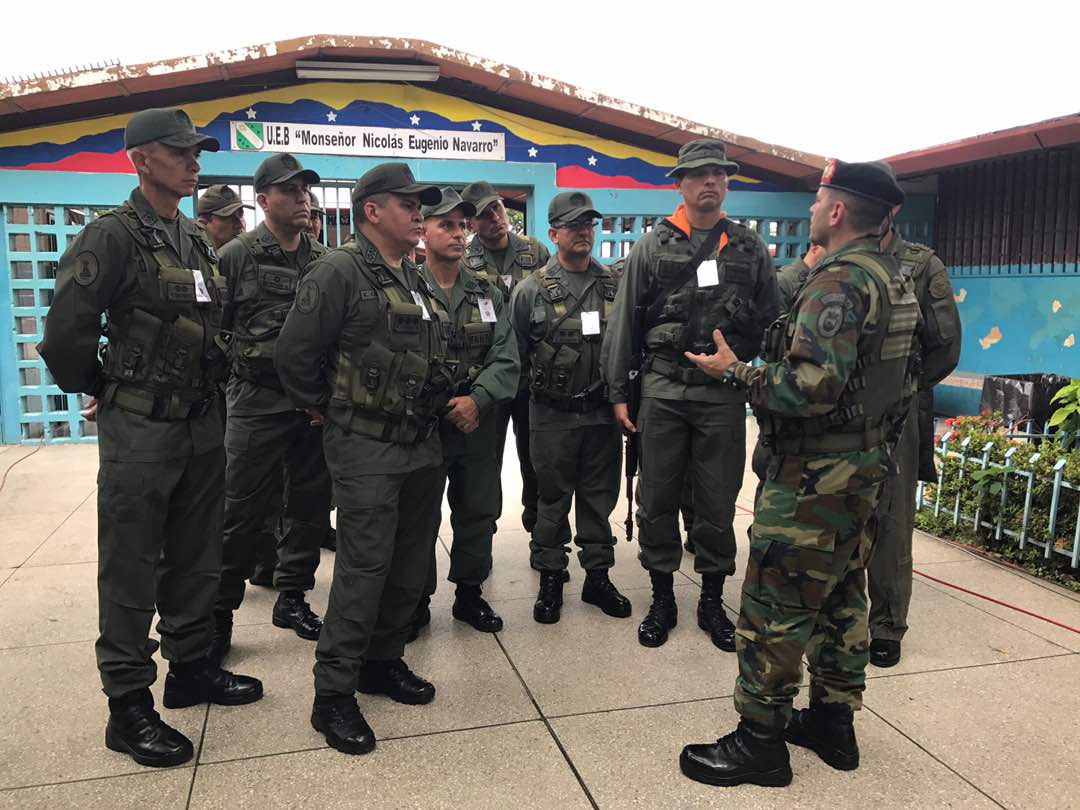 FANB inspecciona instalación y funcionamiento del Plan República 2017 ...