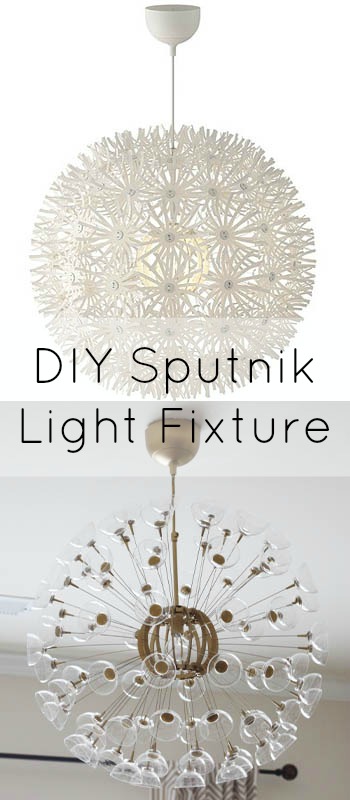 Dwellings By DeVore: DIY sputnik chandelier