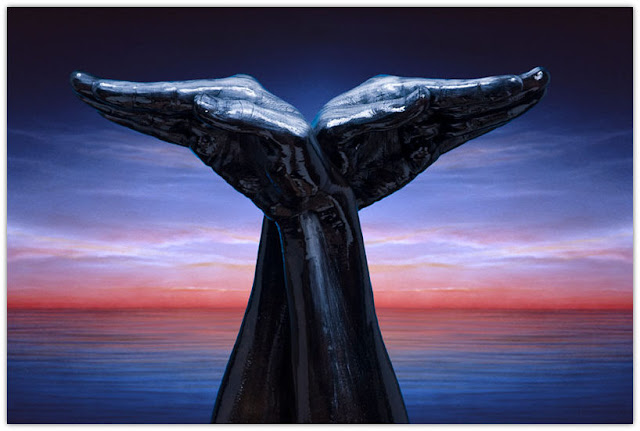 Body Art using painted hands