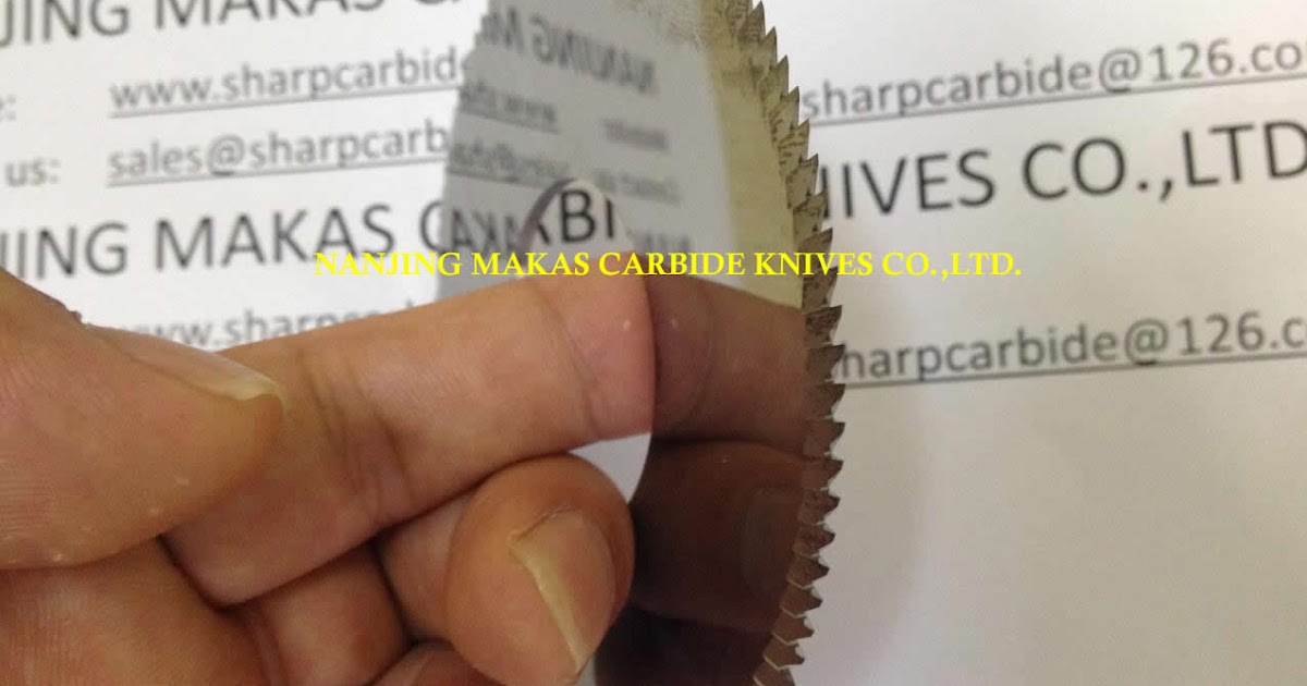 Nanjing Makas Carbide Knives Co.,Ltd.: V Scoring Blade / V Scoring ...