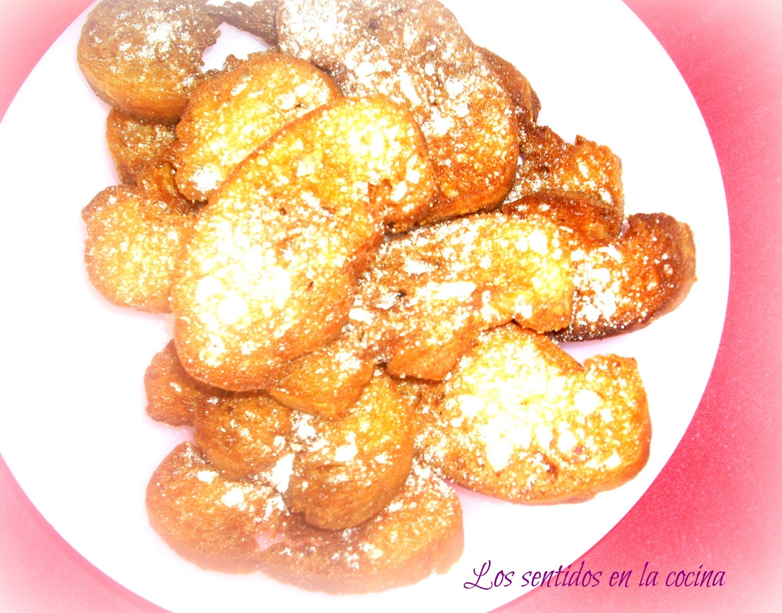 Los sentidos en la cocina: PAN FRITO DULCE