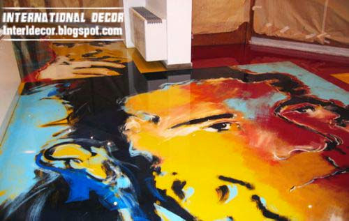 3D Floor Murals and 3D self leveling floors, 3d flooring 2017
