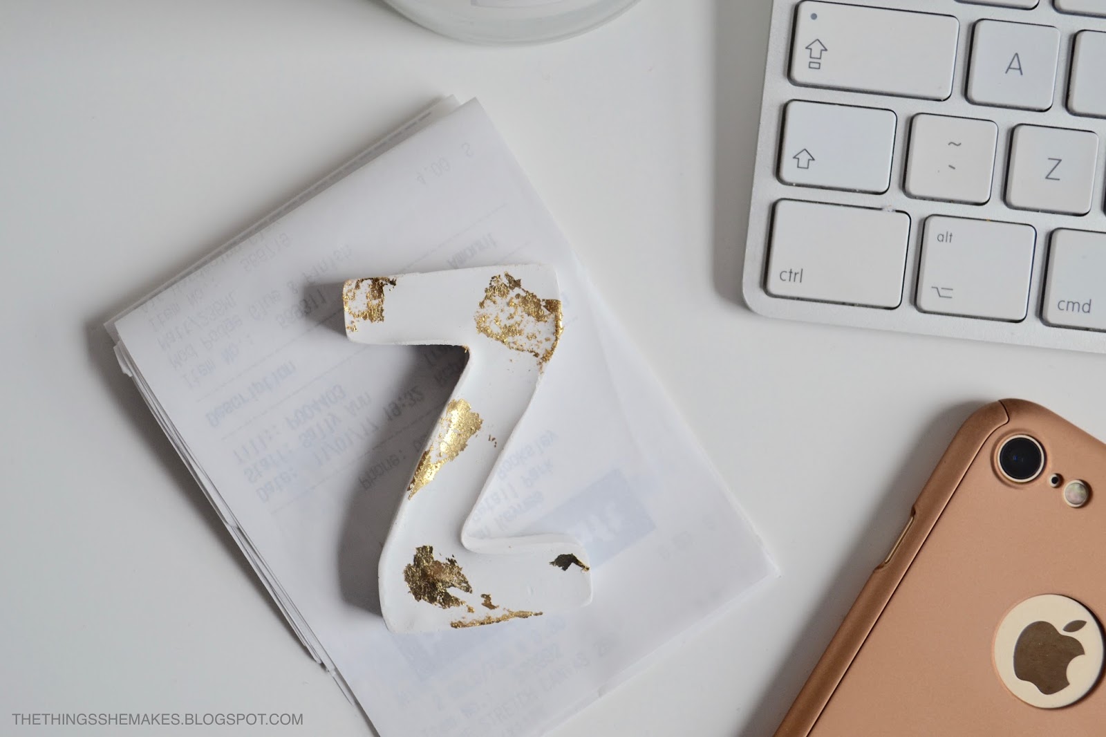 DIY Home Decor | Decorative Letters | The Things She Makes