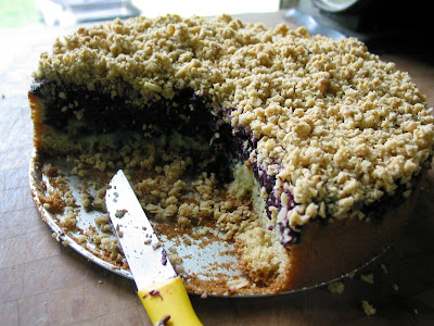 What Julia Ate: Quick Fruit-Filled Coffee Cake