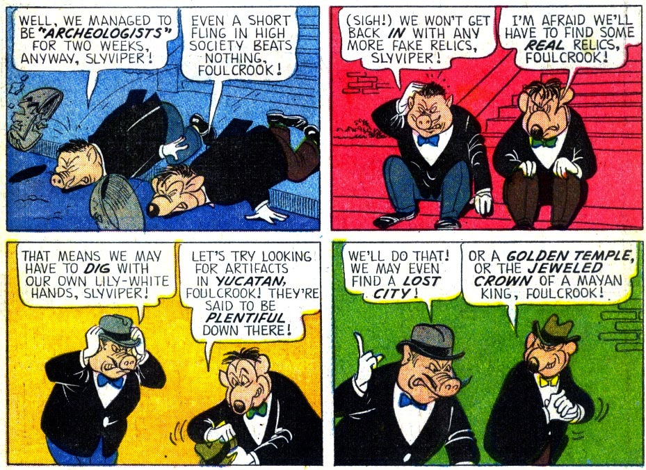 Duck Comics Revue: "Crown of the Mayas"