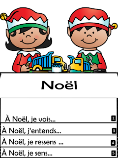 la classe de caro.: Noël - Écriture - LIVRE À RABATS