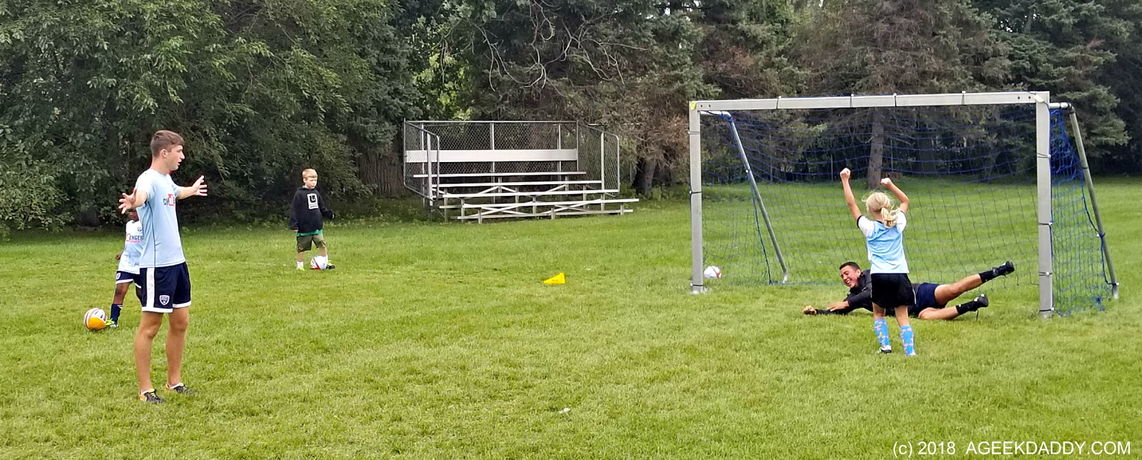 A GEEK DADDY: CHALLENGER SPORTS SOCCER CAMPS