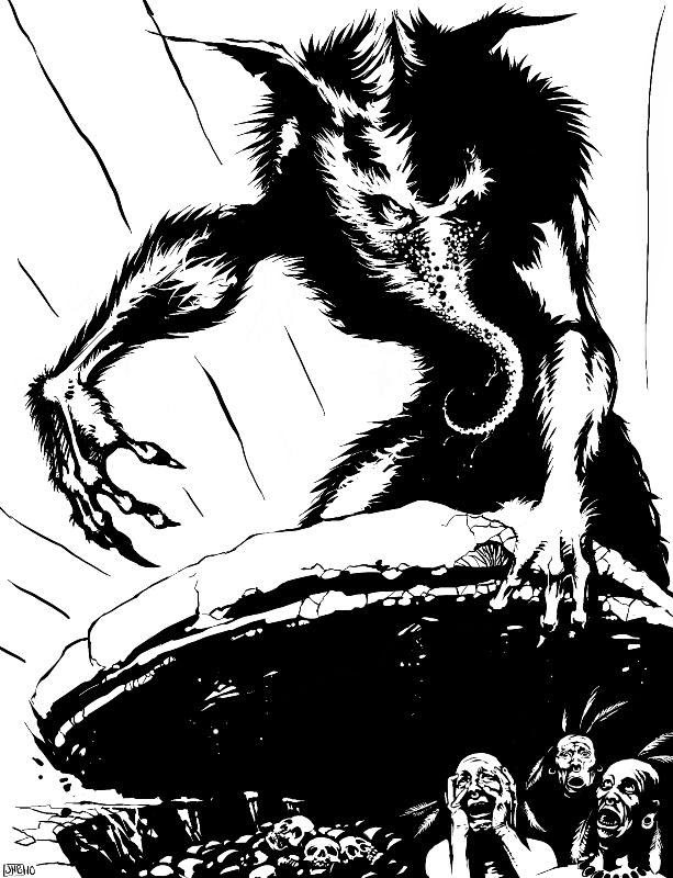 Portal dos Mitos: Capelobo