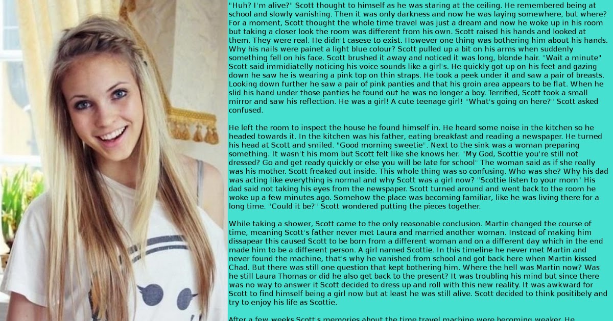 Marti's tg captions: Stuck in the past. Part 10 End