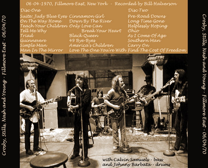 T.U.B.E.: Crosby, Stills, Nash and Young - 1970-06-04 - New York City ...