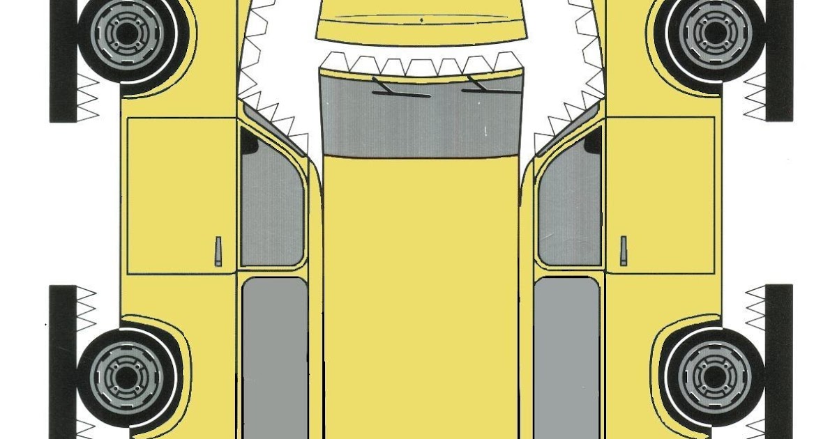 SP. Papel Modelismo: PaperCraft - Sachsenring Trabant 601