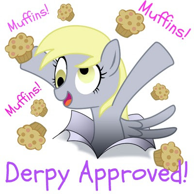 Dietetic Sinners: Strawberry Chocolate Chip Muffins & Derpy Hooves