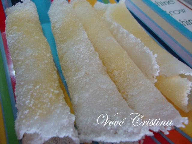 RECEITAS DA VOVÓ CRISTINA: TAPIOCA SIMPLES COM MANTEIGA