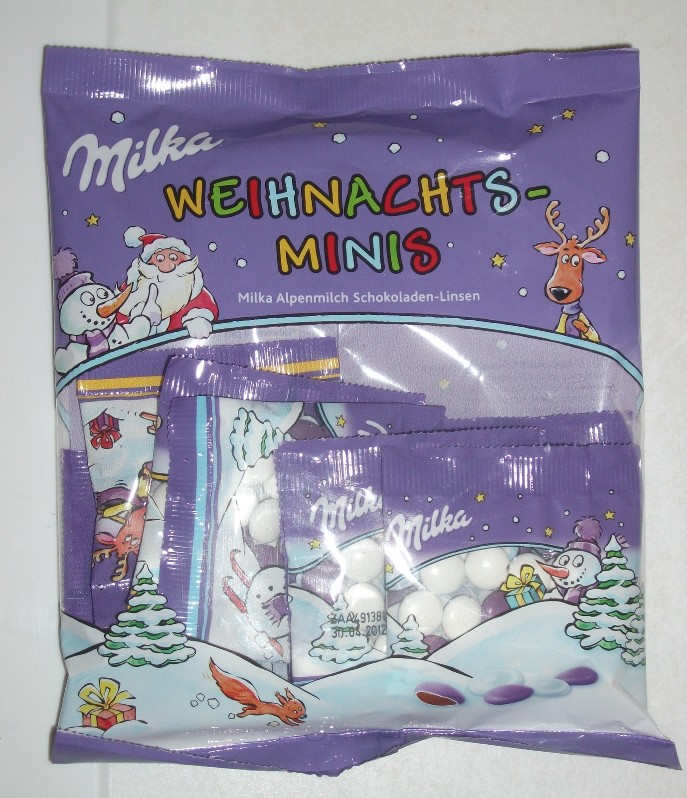 Milka Weihnachts Minis