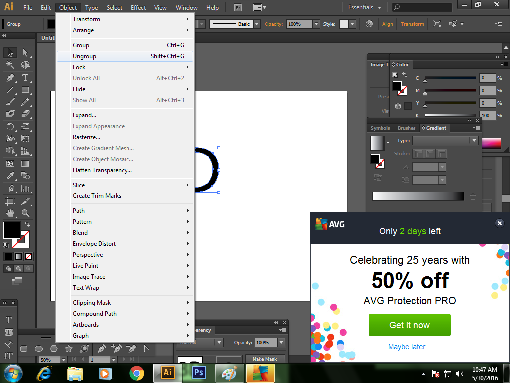 3D text in illustrator tutorial