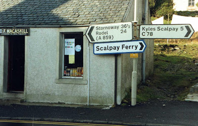 except the Kyles and Western Isles: Scalpay