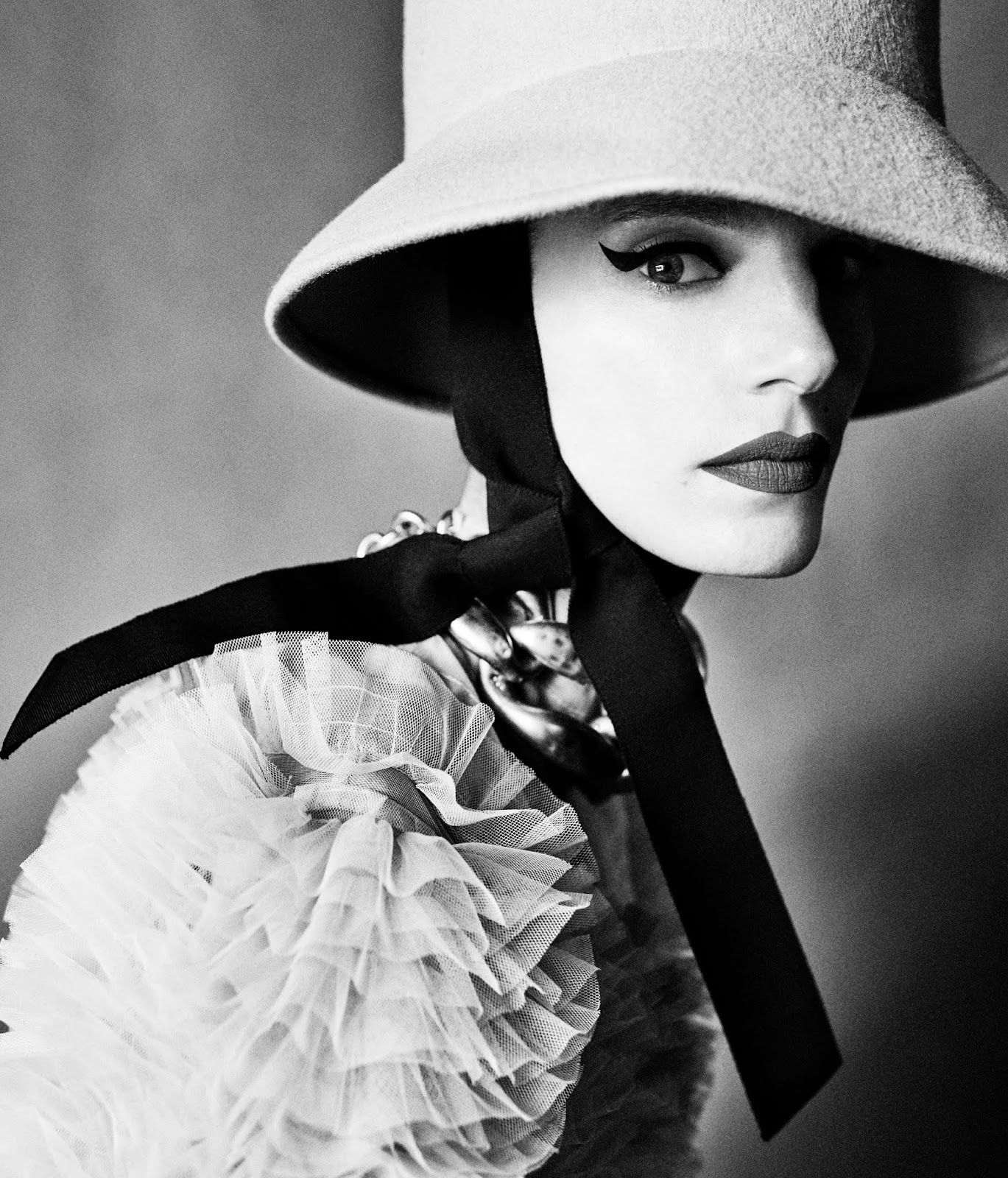 Iris Strubegger in Vogue Germany December 2019 by Giampaolo Sgura