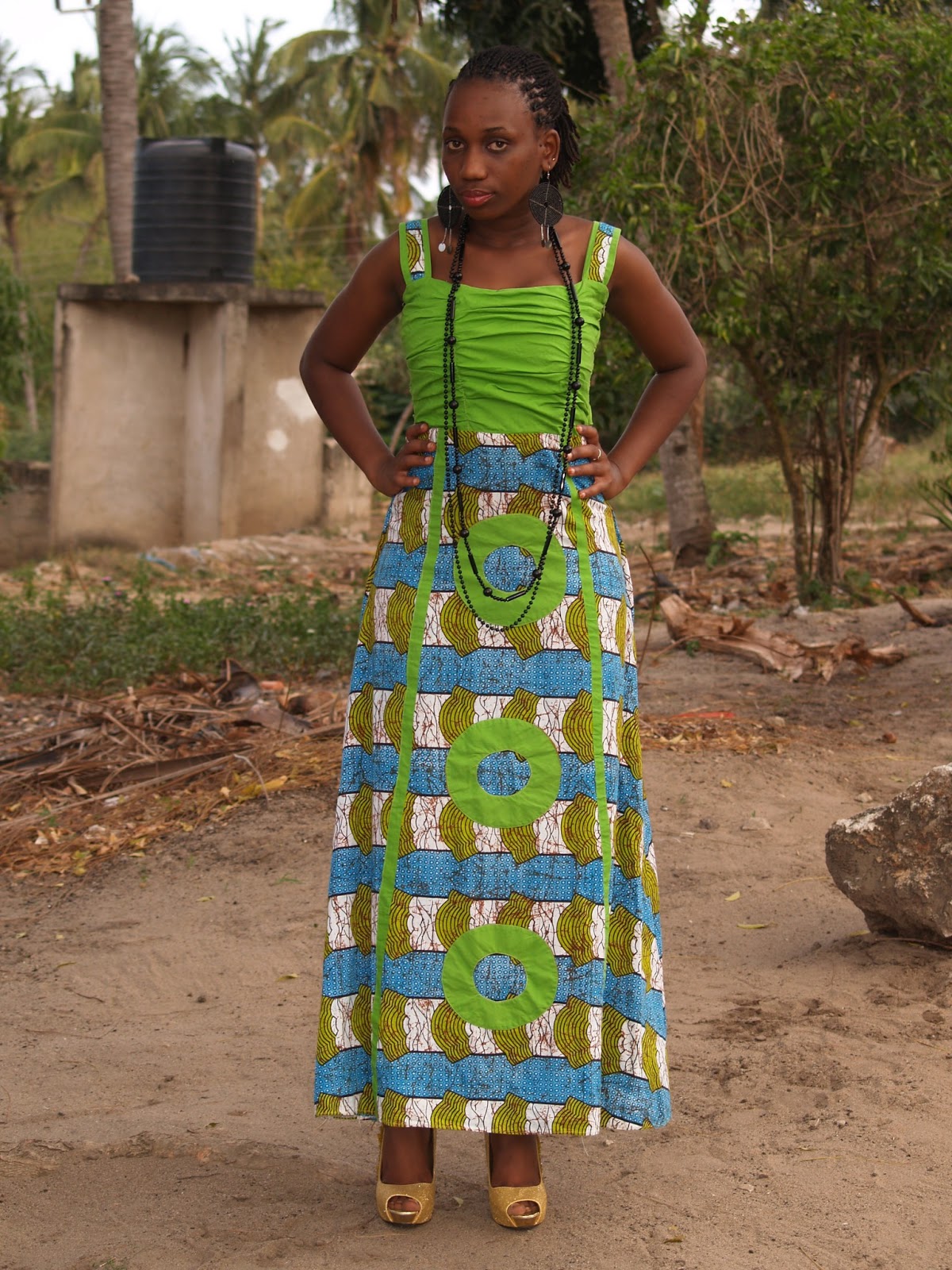 Subira Wahure Official African Couture Blog: KITENGE DRESS