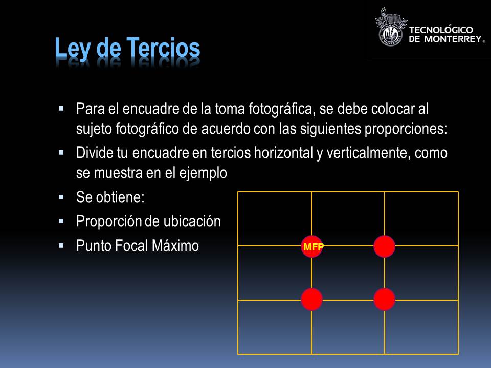 Fotografía Digital: Leyes de Composición Fotográfica