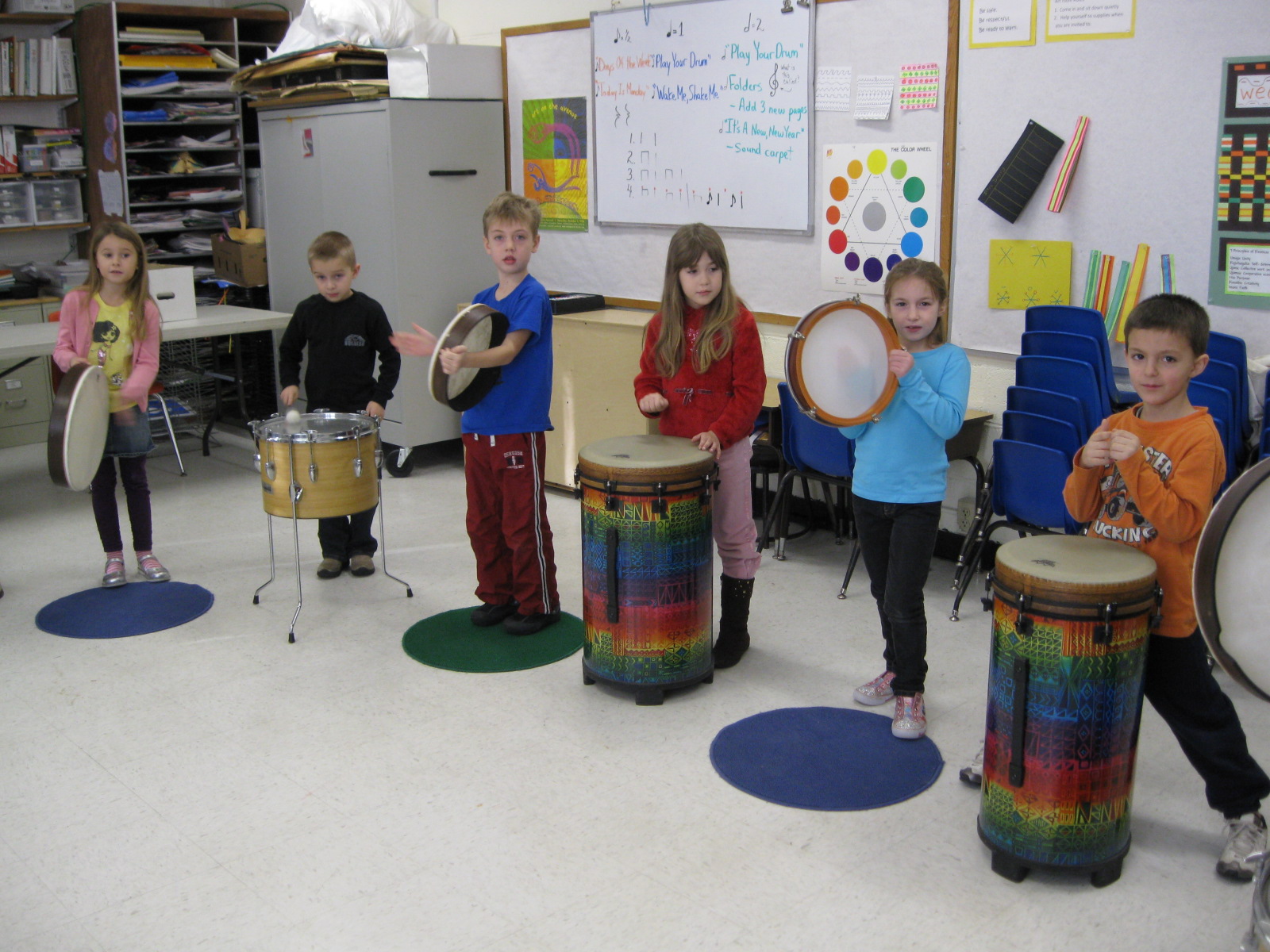MUSIC AT PORTERS POINT SCHOOL: Play Your Drum... 'Cause it's fun!!