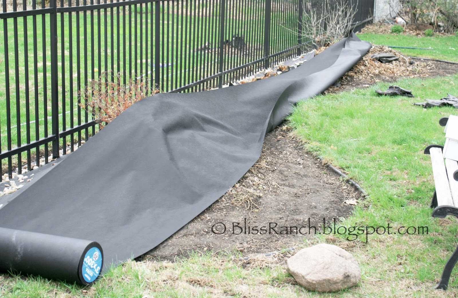 Bliss Ranch: Supervising Rock and Mulch Moving