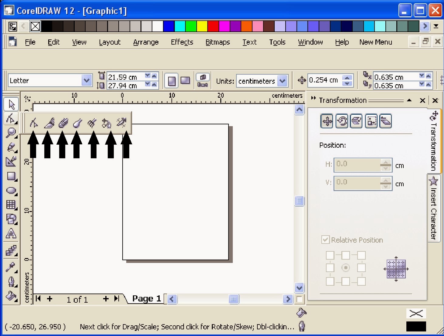 Fungsi Toolbox Pada CorelDRAW Bab 1 Fungsi Toolbox Pada CorelDRAW Bab 1
