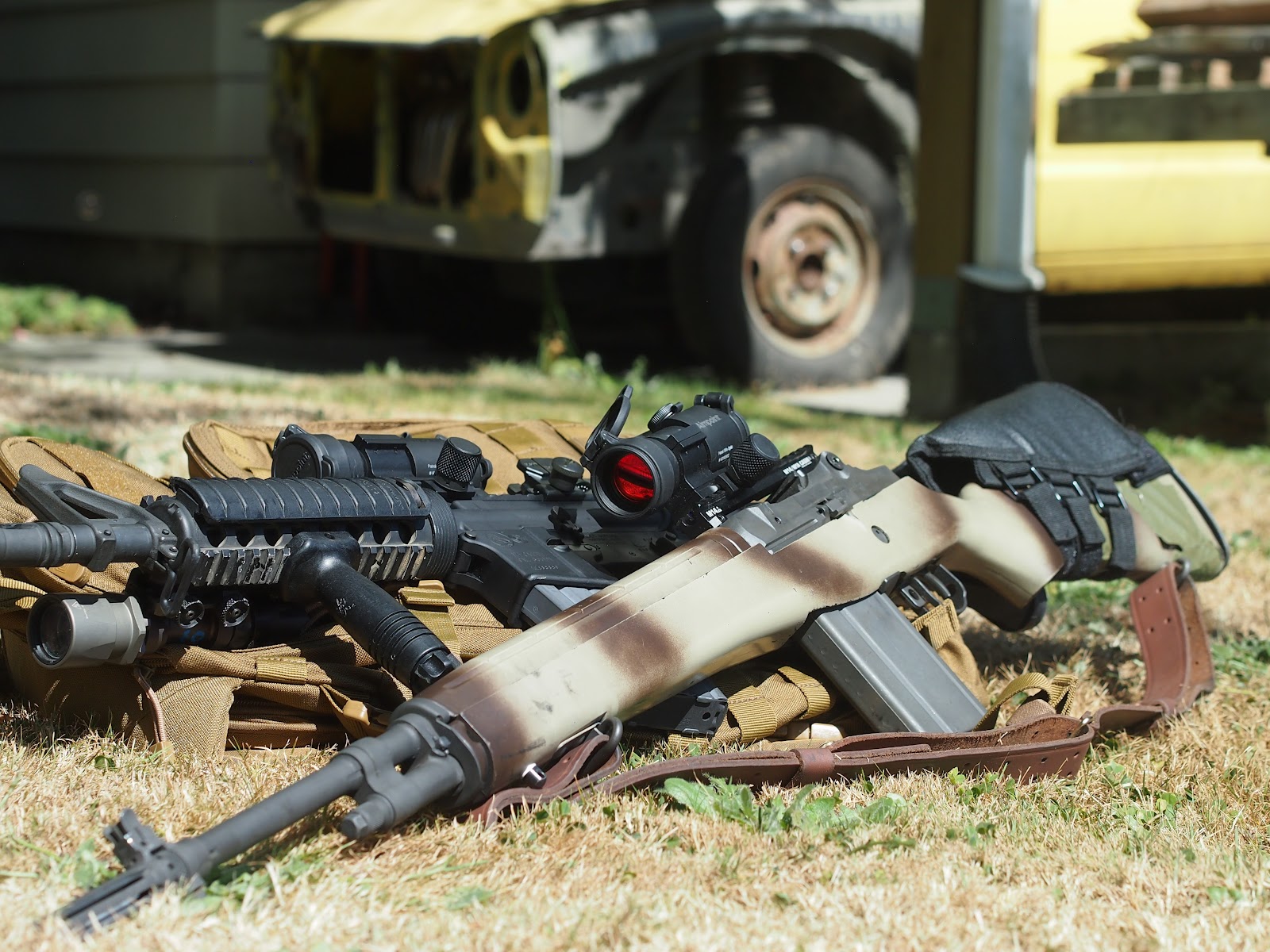Mister Donut's Firearms Blog: M14 with Aimpoint PRO