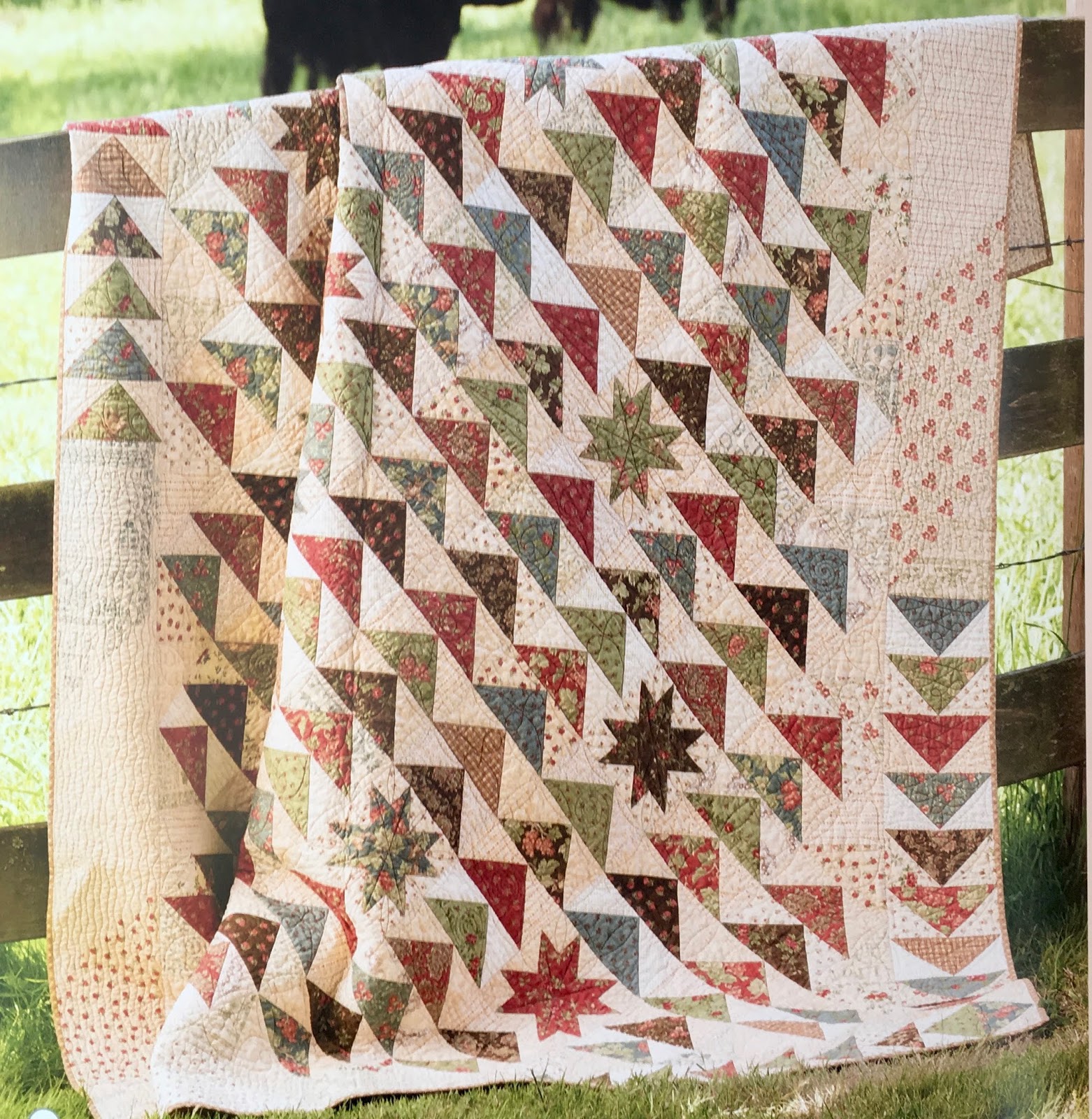 Cupcakes 'n Daisies: Lifetime Quilt Number 200 - Due South